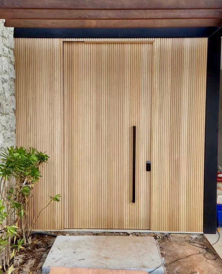 10 Ideias Criativas para Usar Painéis Ripados de Madeira em Seus ...