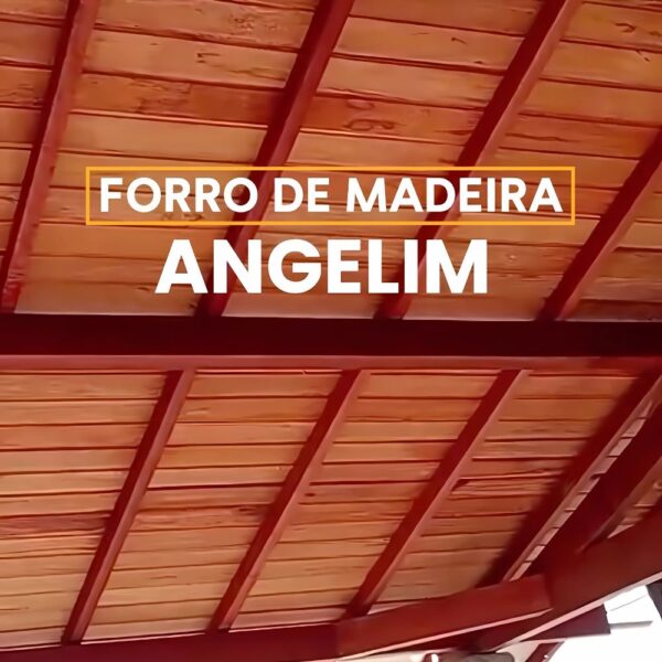Forro Angelim Extra 10cm - Peças de 75cm - Macal Madeiras